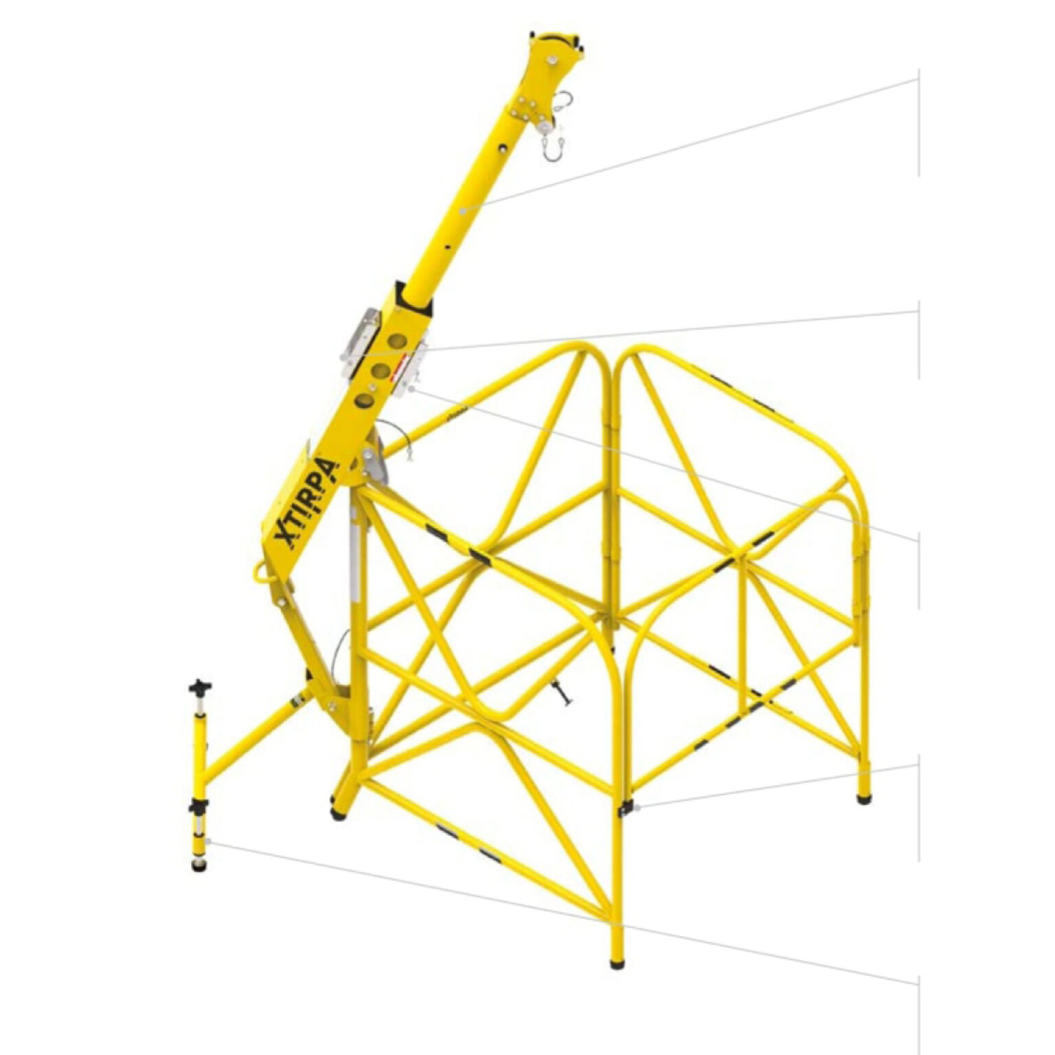 Davit Arm to Davit Arm with HRA – Udyogi Safety